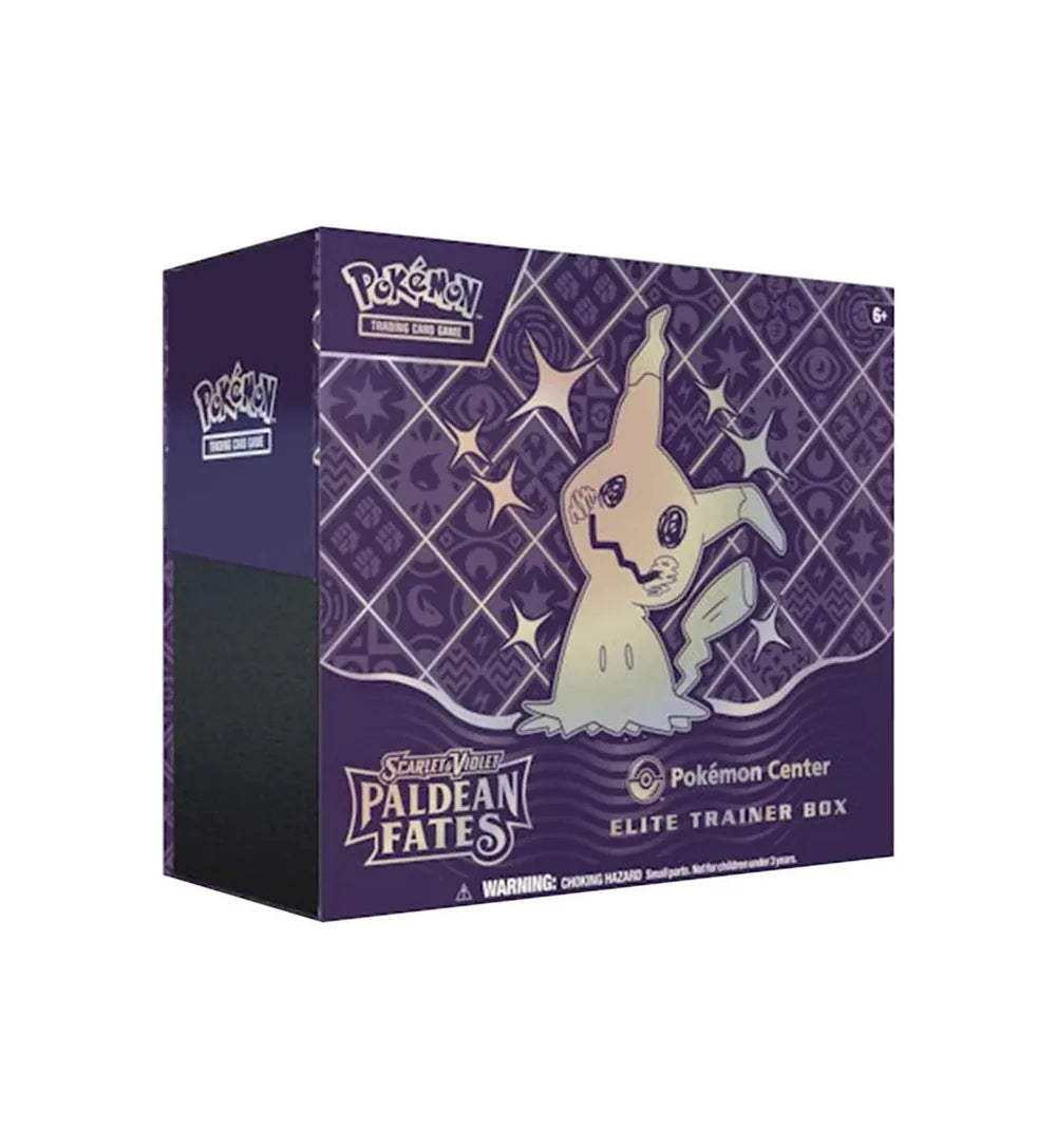 Pokémon Scarlet & Violet: Paldean Fates Pokémon Center Elite Trainer B ...
